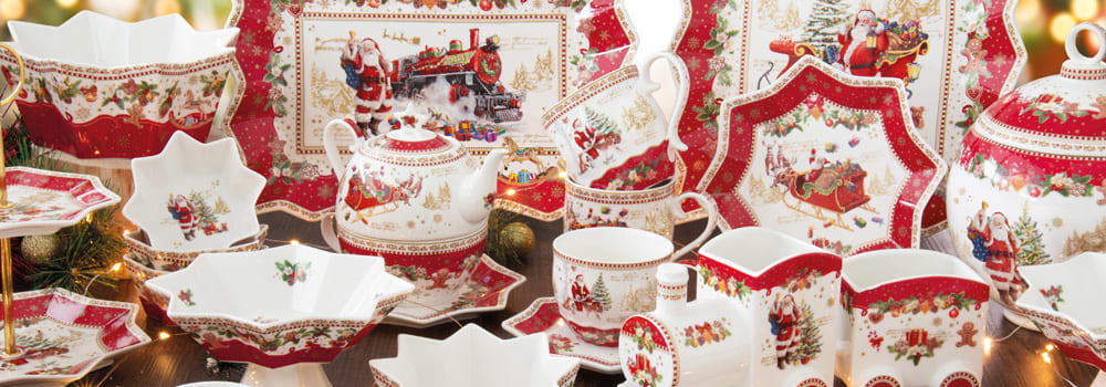 Set the Perfect Holiday Table with Festive Christmas Tableware in UK ...